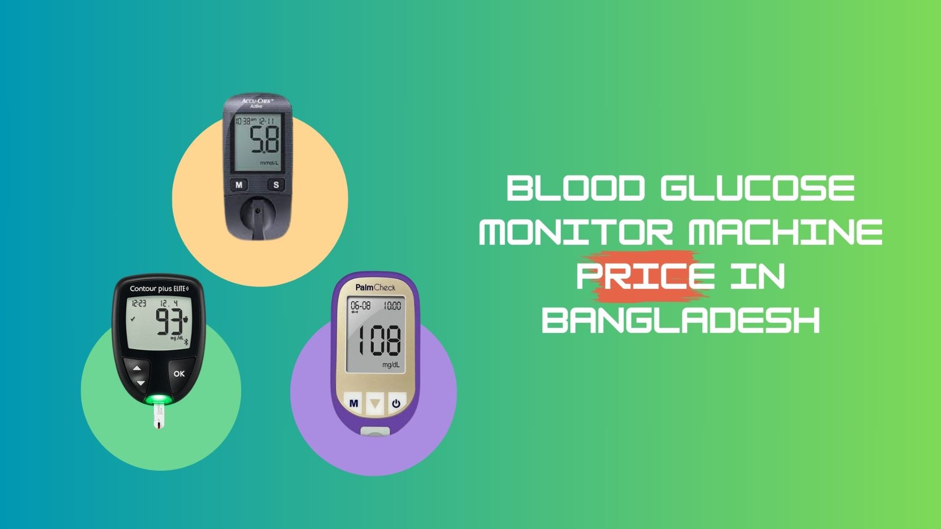 Blood Glucose Monitor Machine Price in Bangladesh | Arogga Ltd