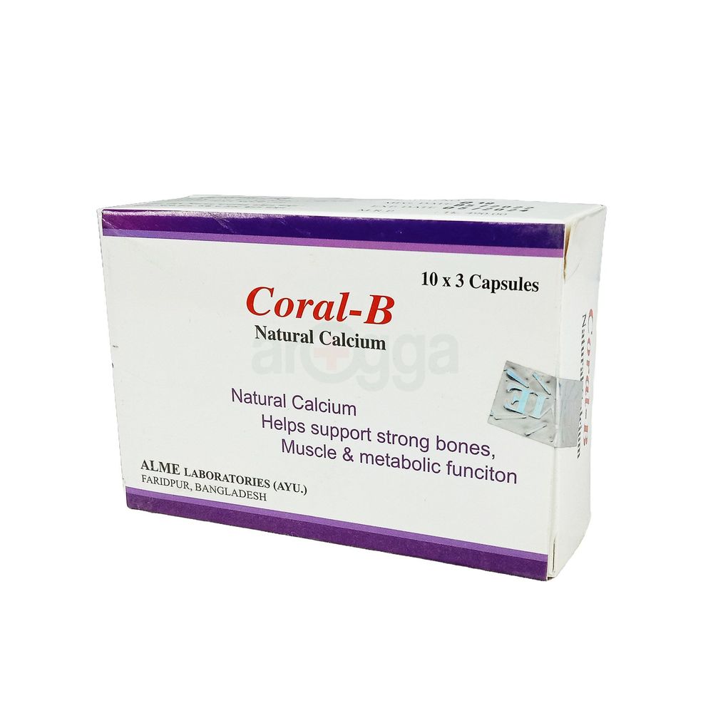 Coral-B 500mg Capsule - Arogga Online Pharmacy