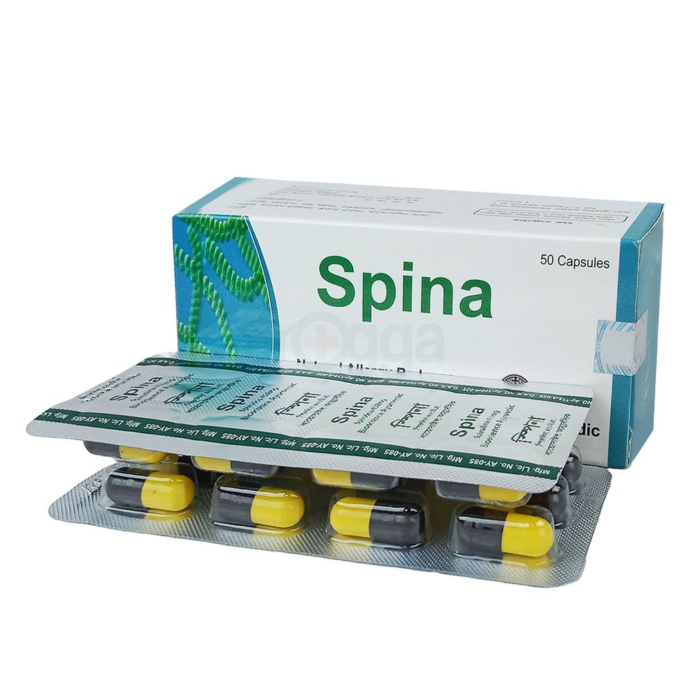 Spina 450mg 450mg Capsule - Arogga Online Pharmacy