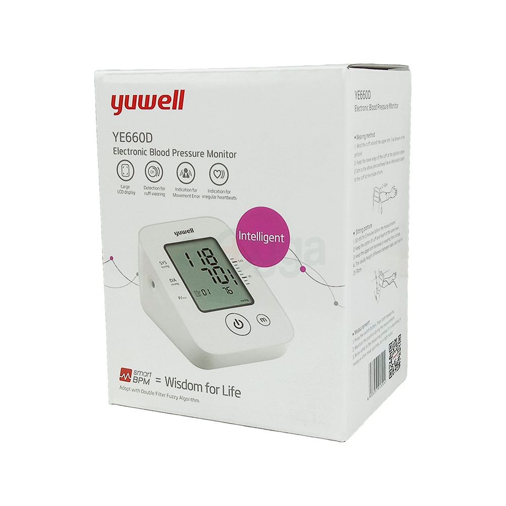 Digital Blood Pressure Monitor YE660D (Yuwell) - Arogga Online Pharmacy