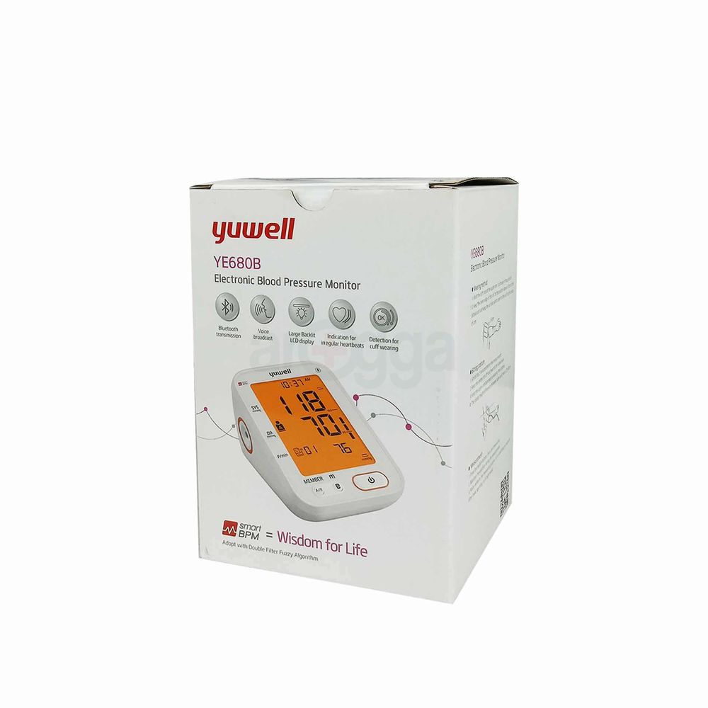 Digital Blood Pressure Monitor YE680B (Yuwell) - Arogga Online Pharmacy
