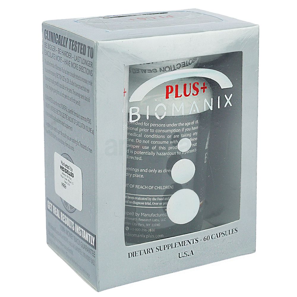 Biomanix Plus - Arogga Online Pharmacy