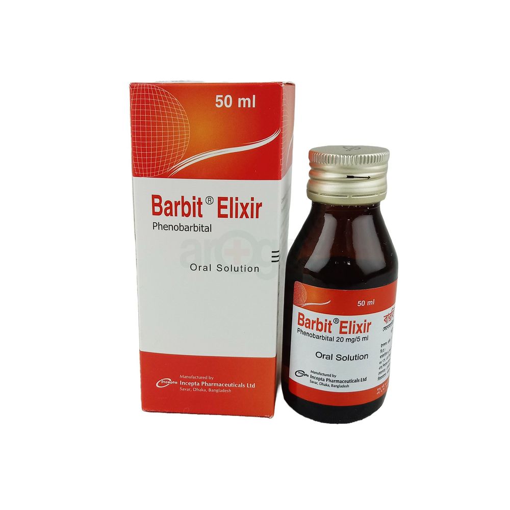 Barbit Elixir (50ml) 20mg/5ml Syrup - Arogga Online Pharmacy