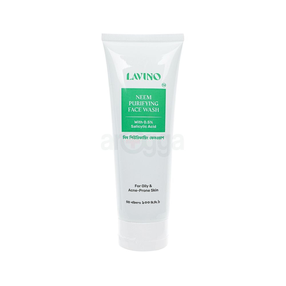 Lavino Neem Purifying Face Wash 100ml - Arogga Beauty Store