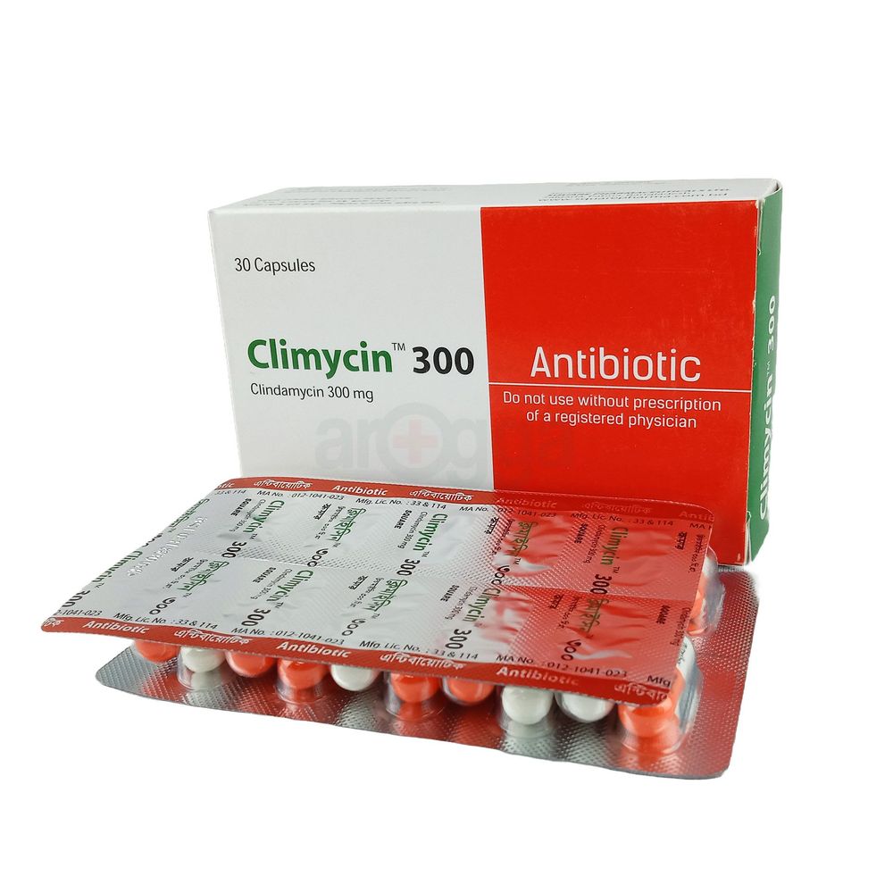 Climycin 300mg Capsule - Arogga Online Pharmacy