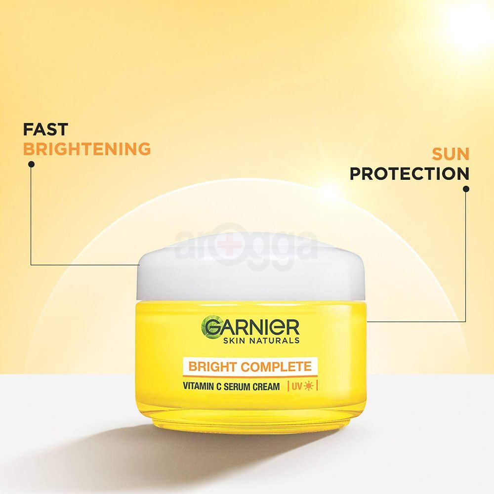 Garnier Bright Complete Vitamin C Serum Cream UV - Arogga Beauty Store