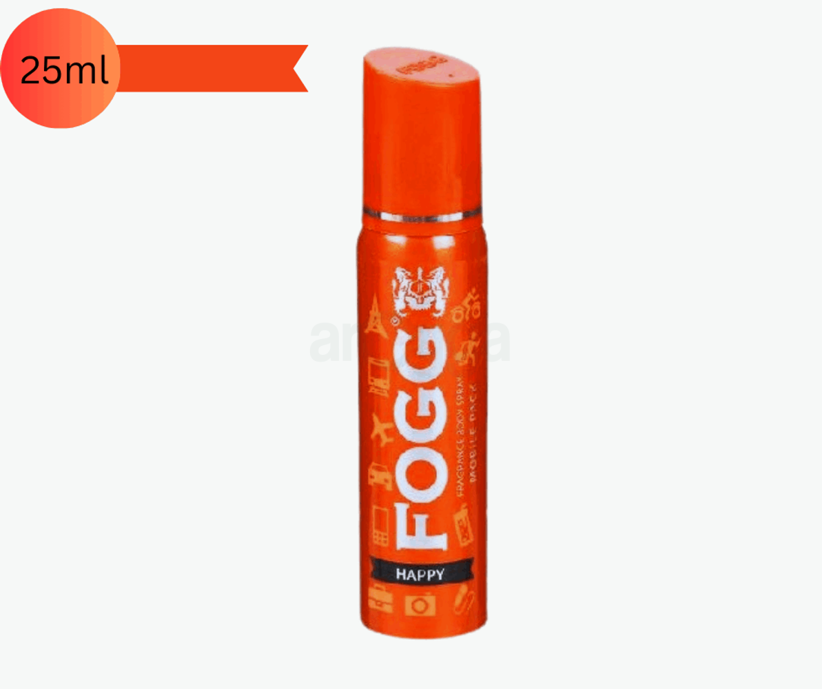 Fogg Happy Mobile Pack 25ml - Arogga Beauty Store