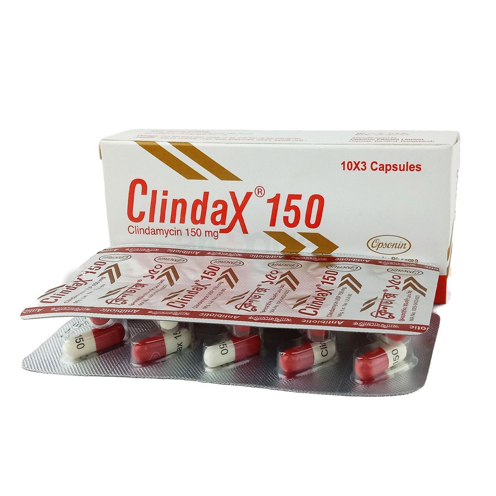 Clindax 150mg Capsule - Arogga Online Pharmacy