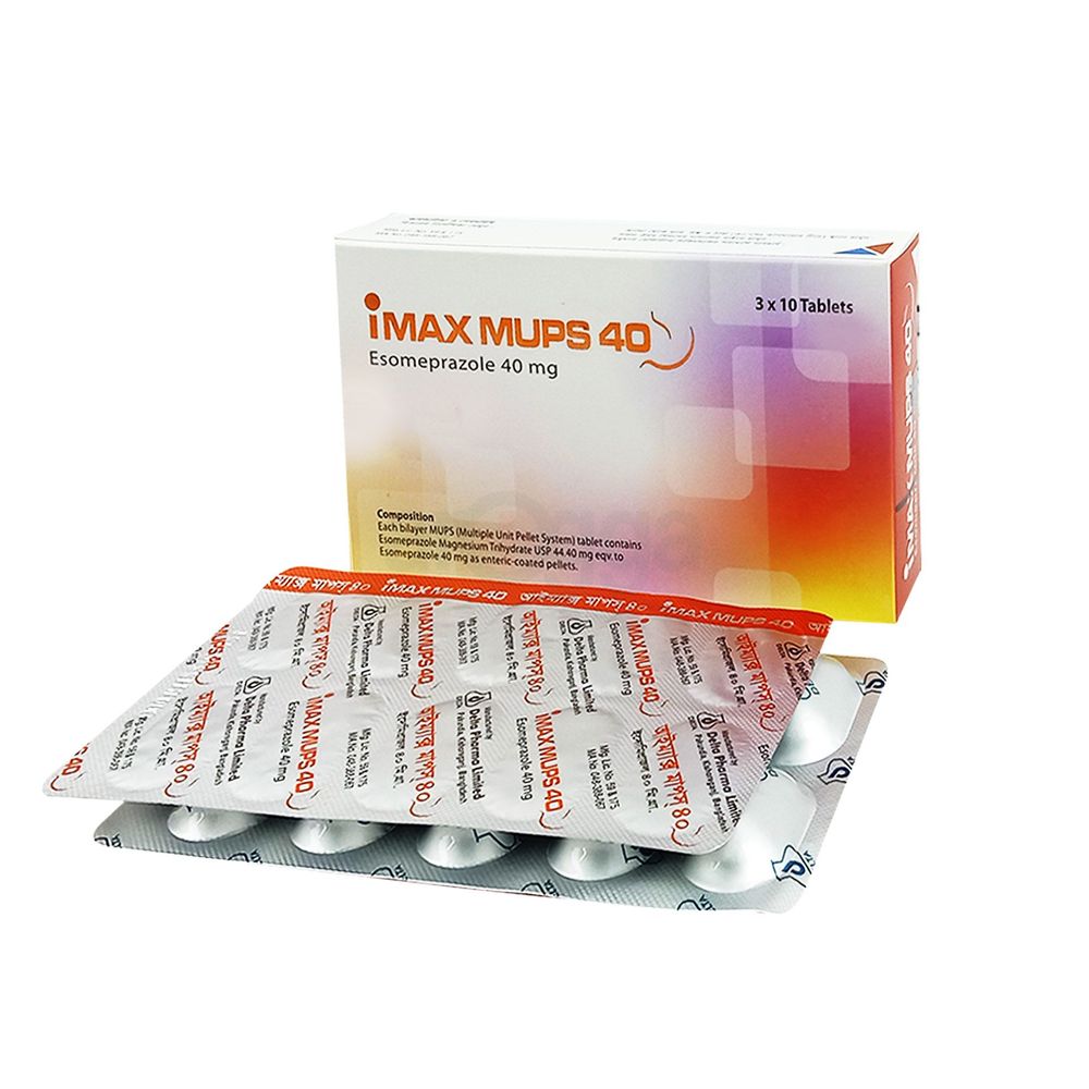 Imax MUPS 40mg Tablet - Arogga Online Pharmacy
