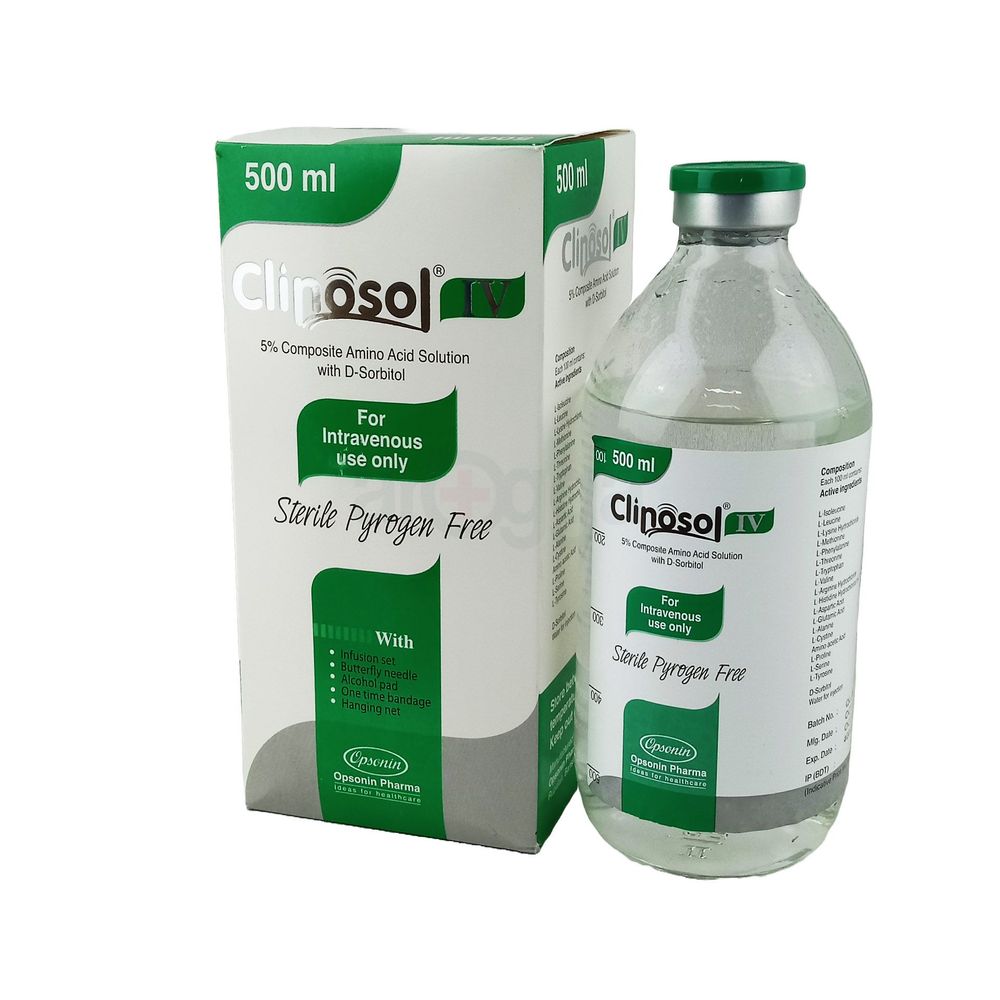 Clinosol 5% Infusion - Arogga Online Pharmacy