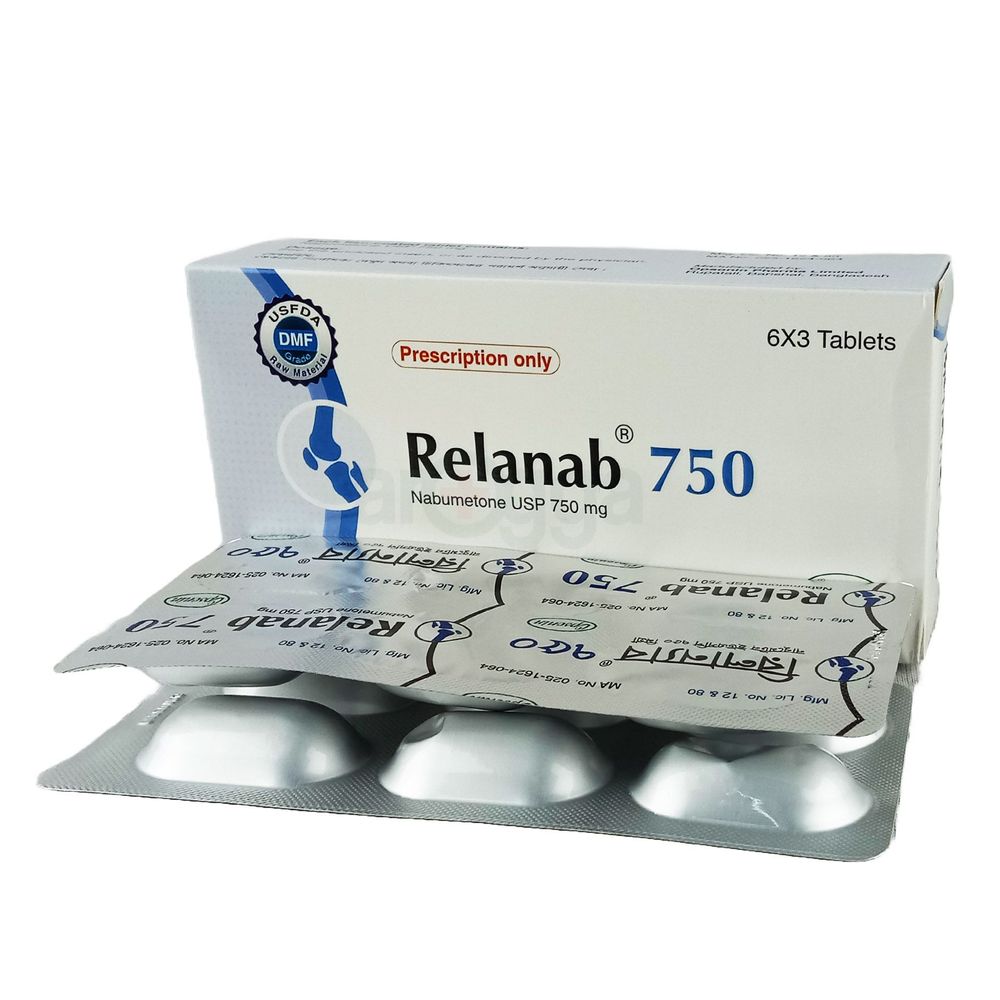 Relanab 750mg Tablet - Arogga Online Pharmacy
