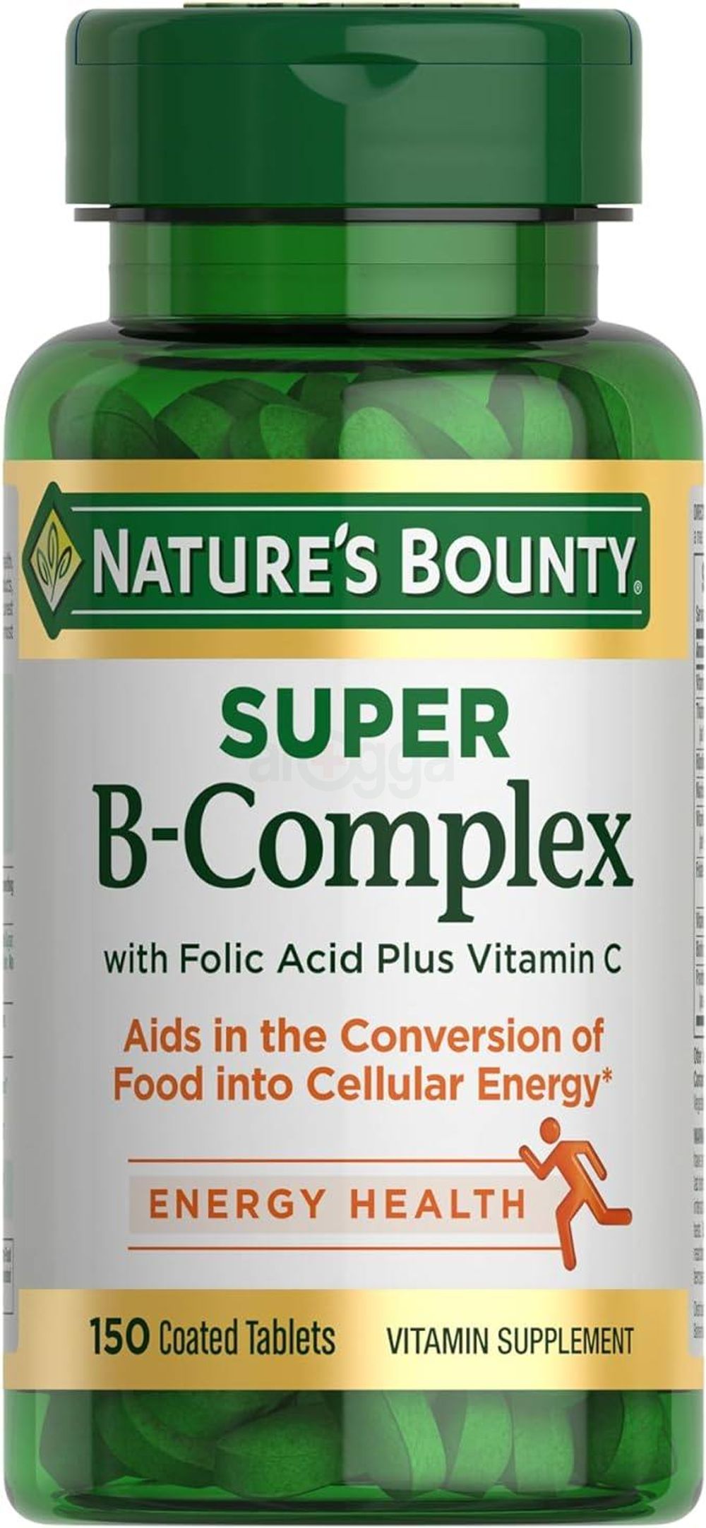Nature's Bounty Super B-Complex With Folic Acid Plus Vitamin C 150 ...