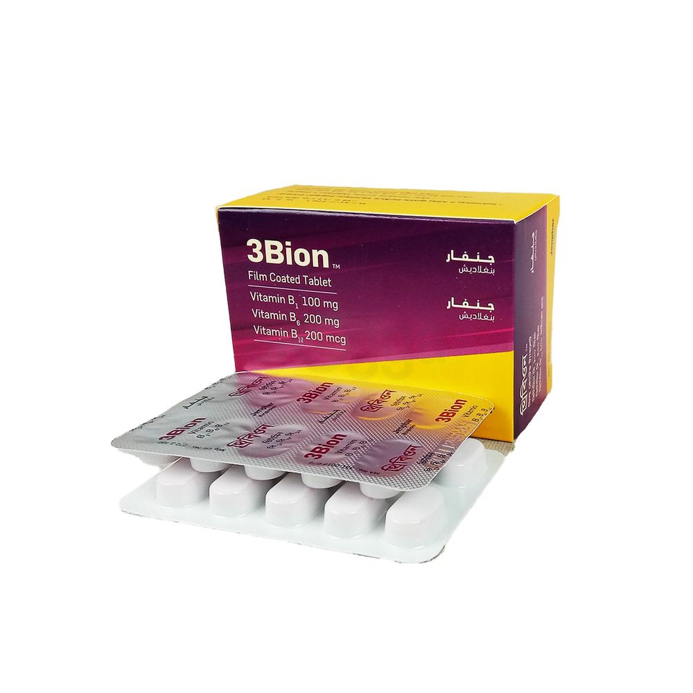3 Bion Tablet - Arogga Online Pharmacy
