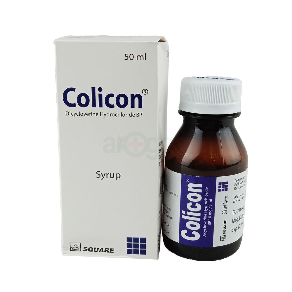 Colicon 10mg/5ml Syrup - Arogga Online Pharmacy