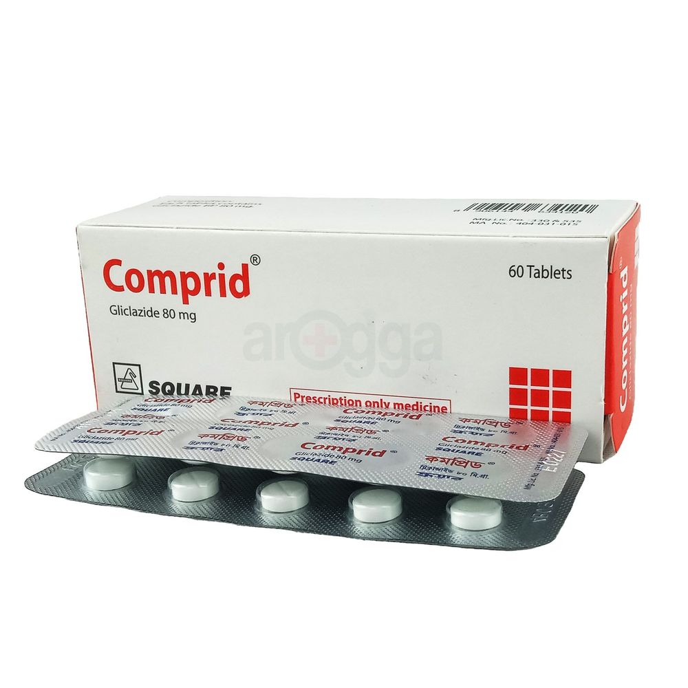 Comprid 80mg Tablet - Arogga Online Pharmacy