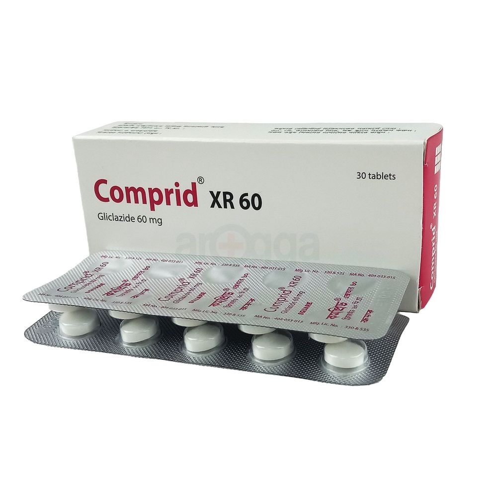 Comprid XR 60mg Tablet - Arogga Online Pharmacy