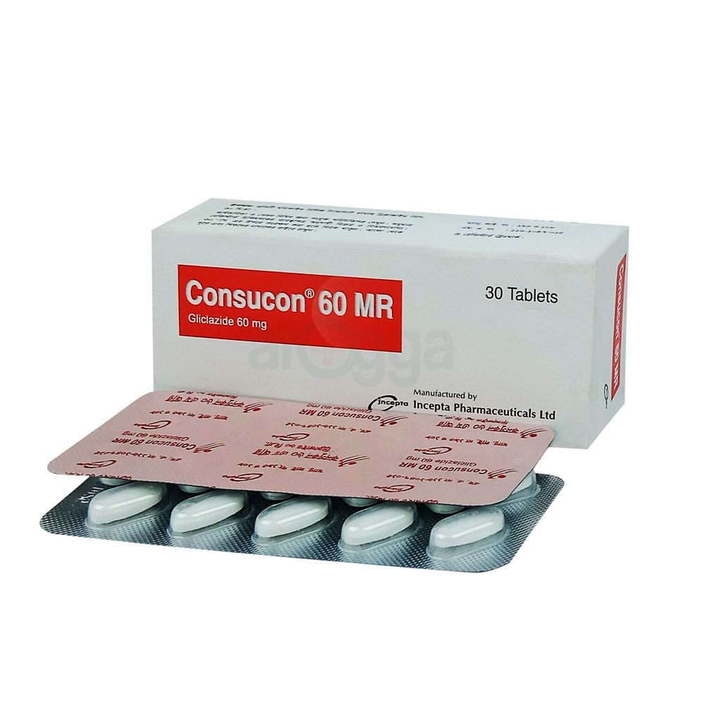 Consucon 60 MR 60mg Tablet - Arogga Online Pharmacy