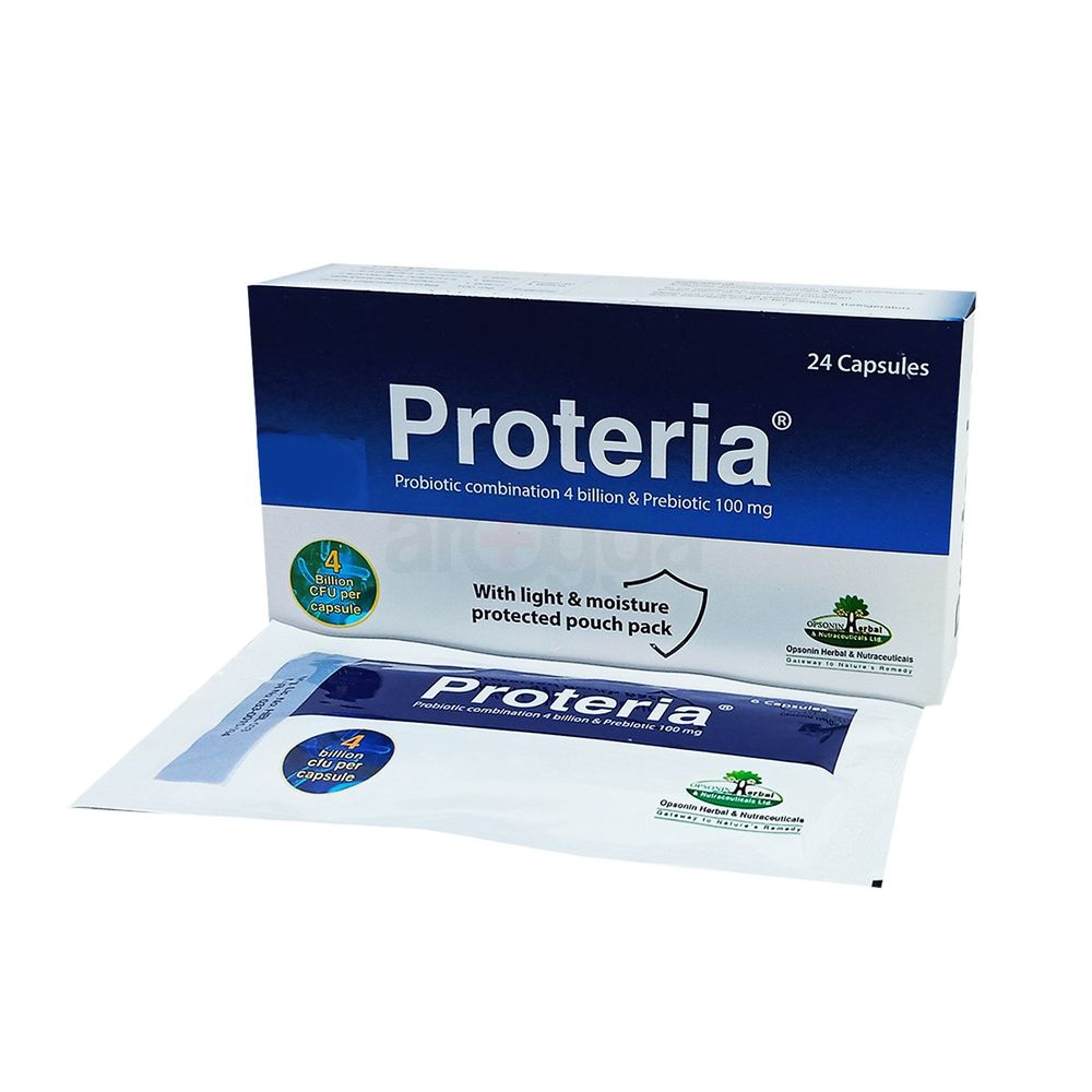 Proteria 4 Billion capsule - Arogga Online Pharmacy