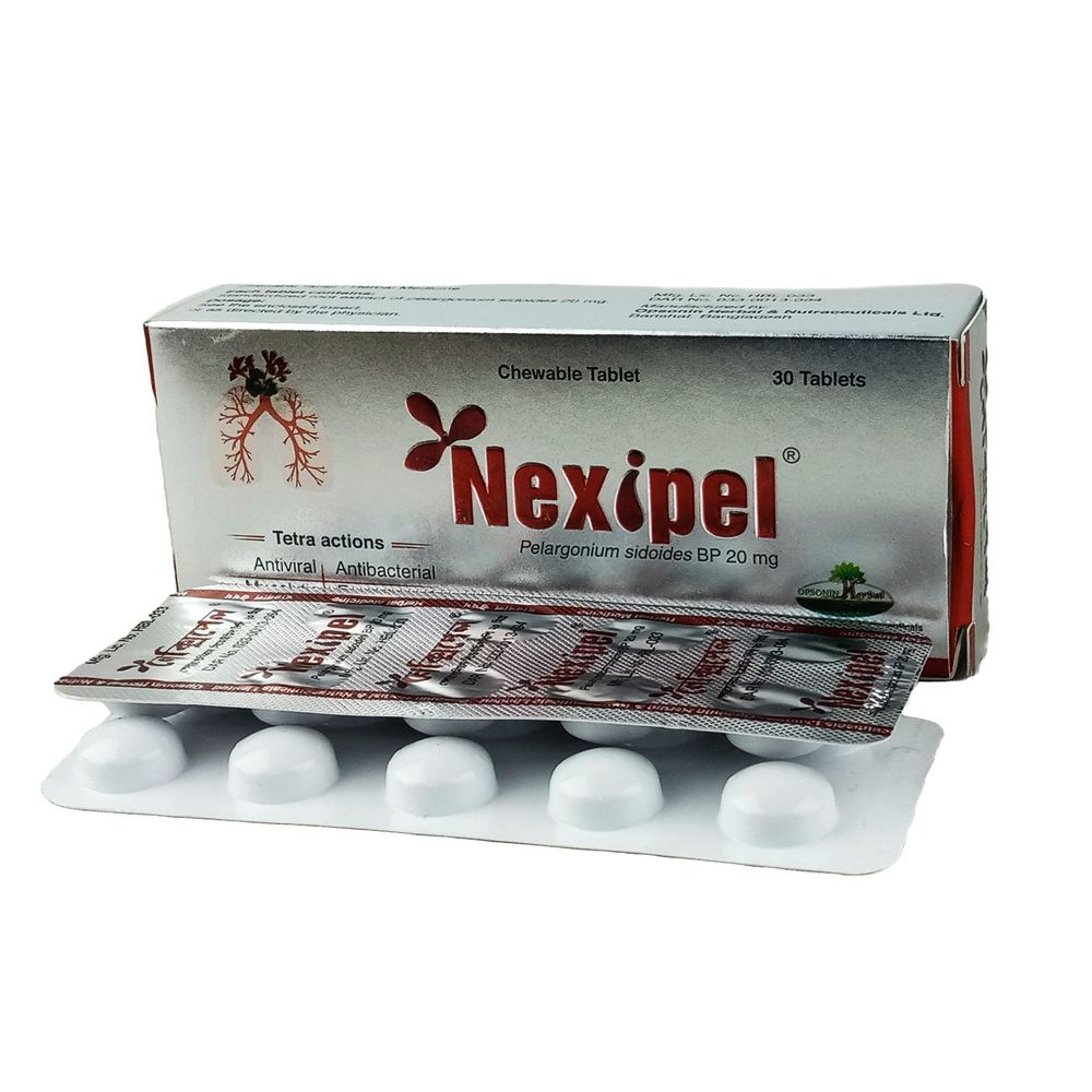 Nexipel 20mg Tablet - Arogga Online Pharmacy