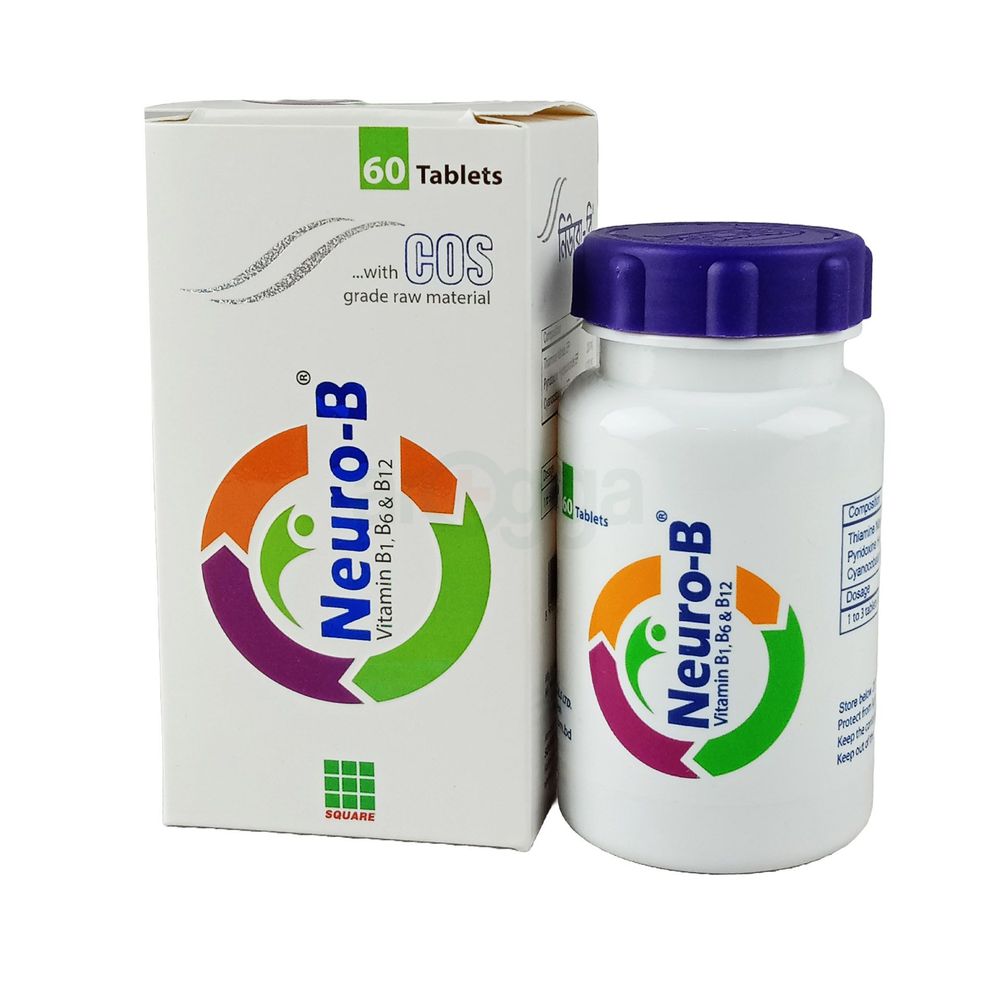 Neuro B (60) Tablet - Arogga Online Pharmacy