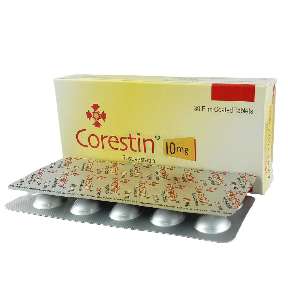 Corestin 10mg Tablet - Arogga Online Pharmacy