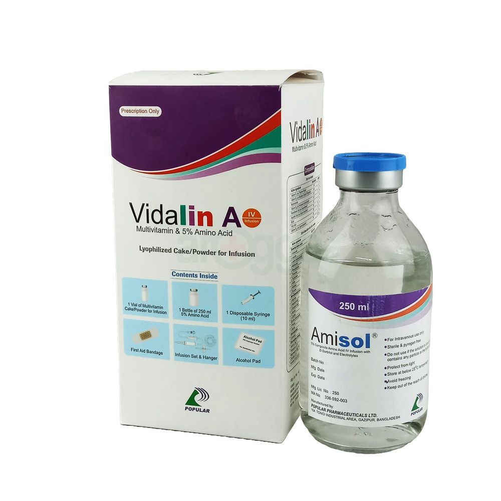 Vidalin A 5% Injection - Arogga Online Pharmacy
