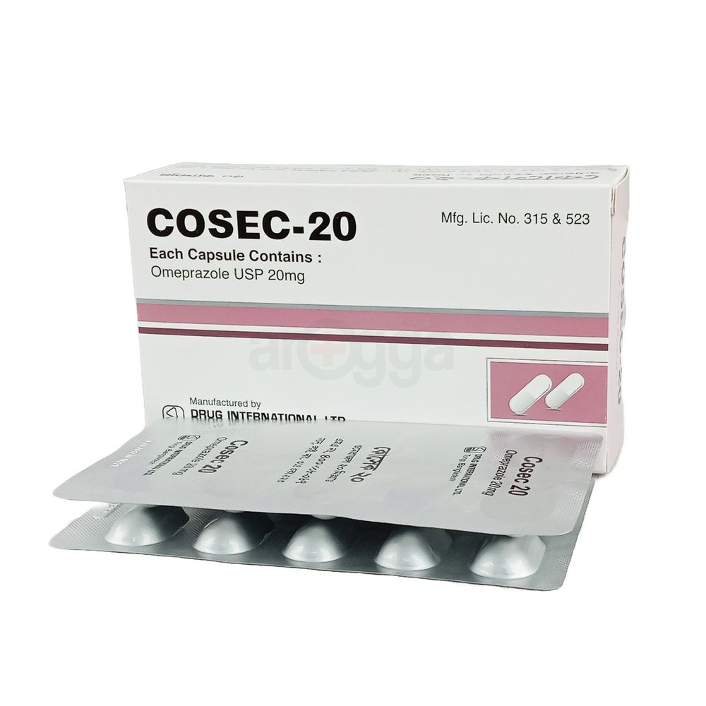 Cosec 20mg Capsule - Arogga Online Pharmacy