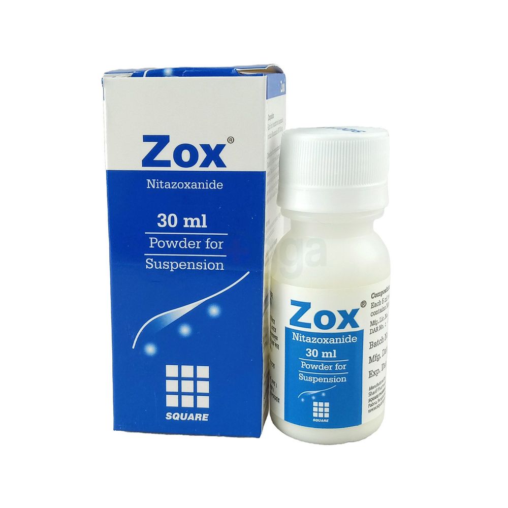 Zox (30ml) 100mg/5ml Powder for Suspension - Arogga Online Pharmacy