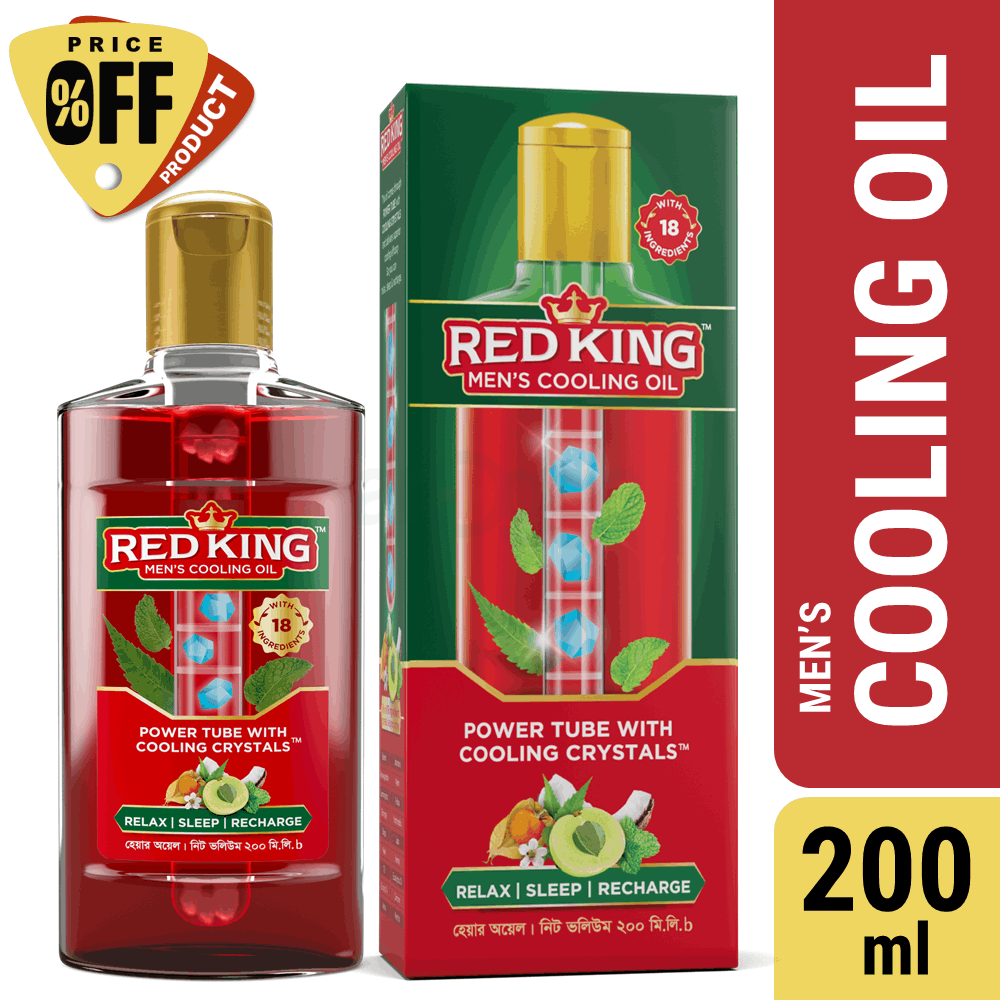 Red King Men's Cooling Oil - Arogga Beauty Store