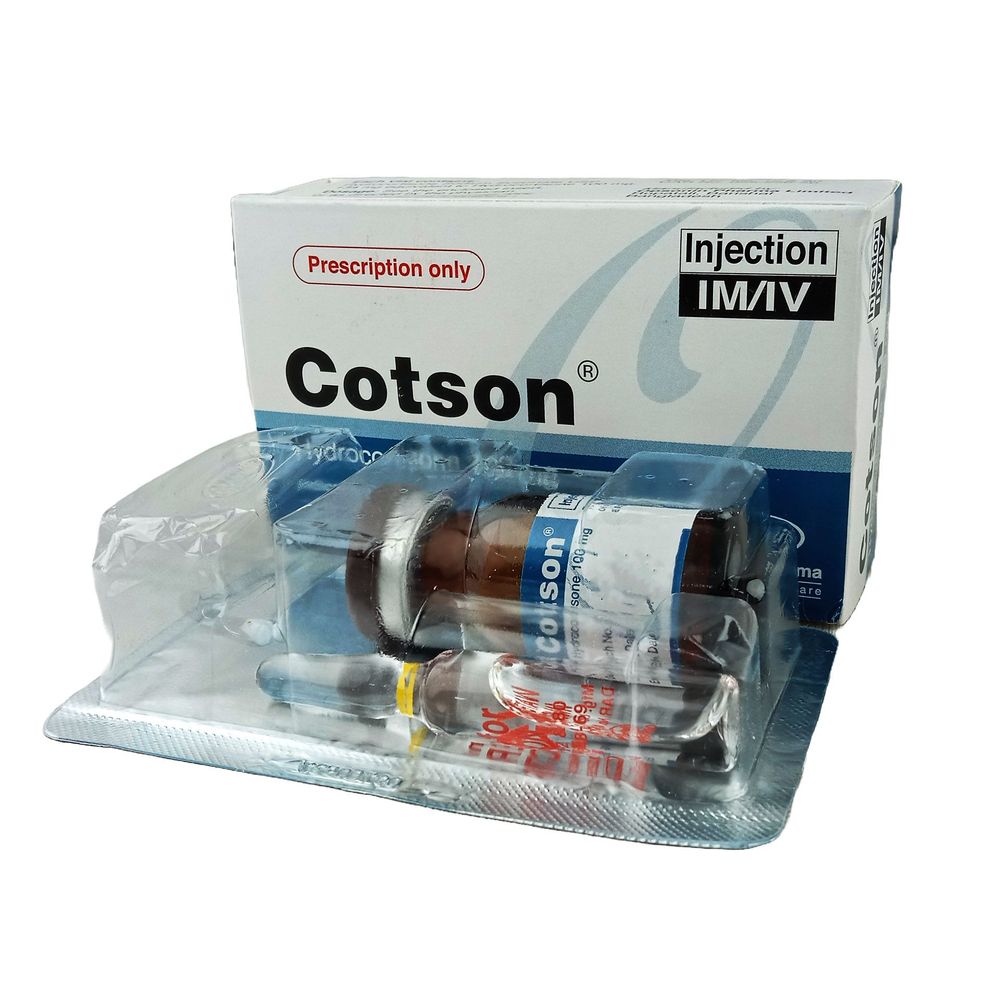 Cotson 100mg/2ml Injection - Arogga Online Pharmacy