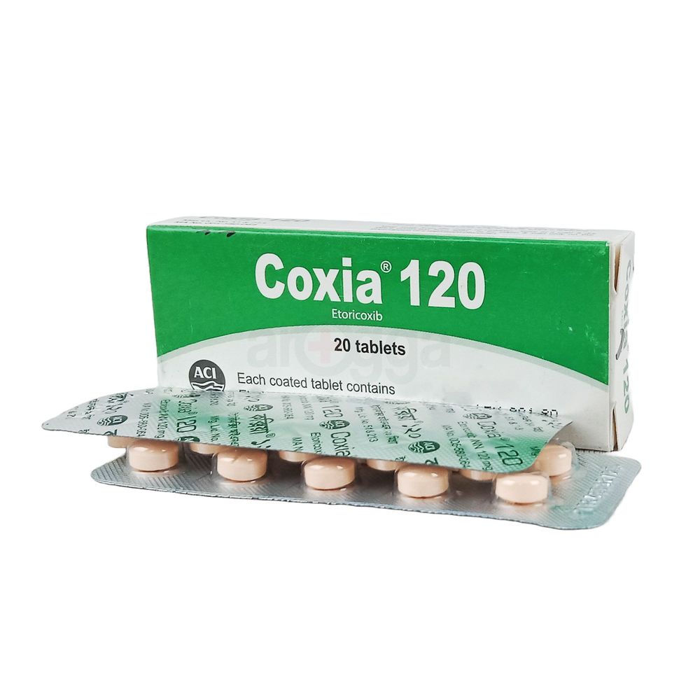 Coxia 120mg Tablet - Arogga Online Pharmacy