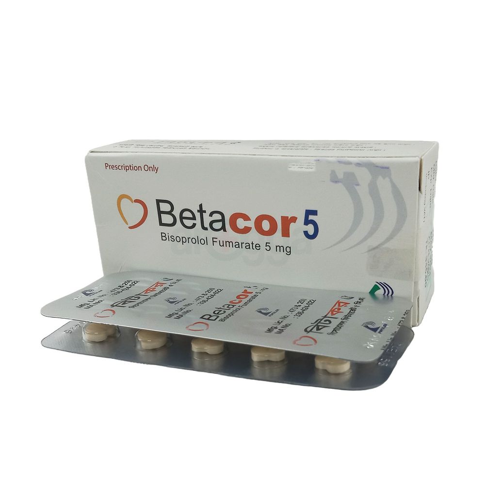 Betacor 5mg Tablet - Arogga Online Pharmacy