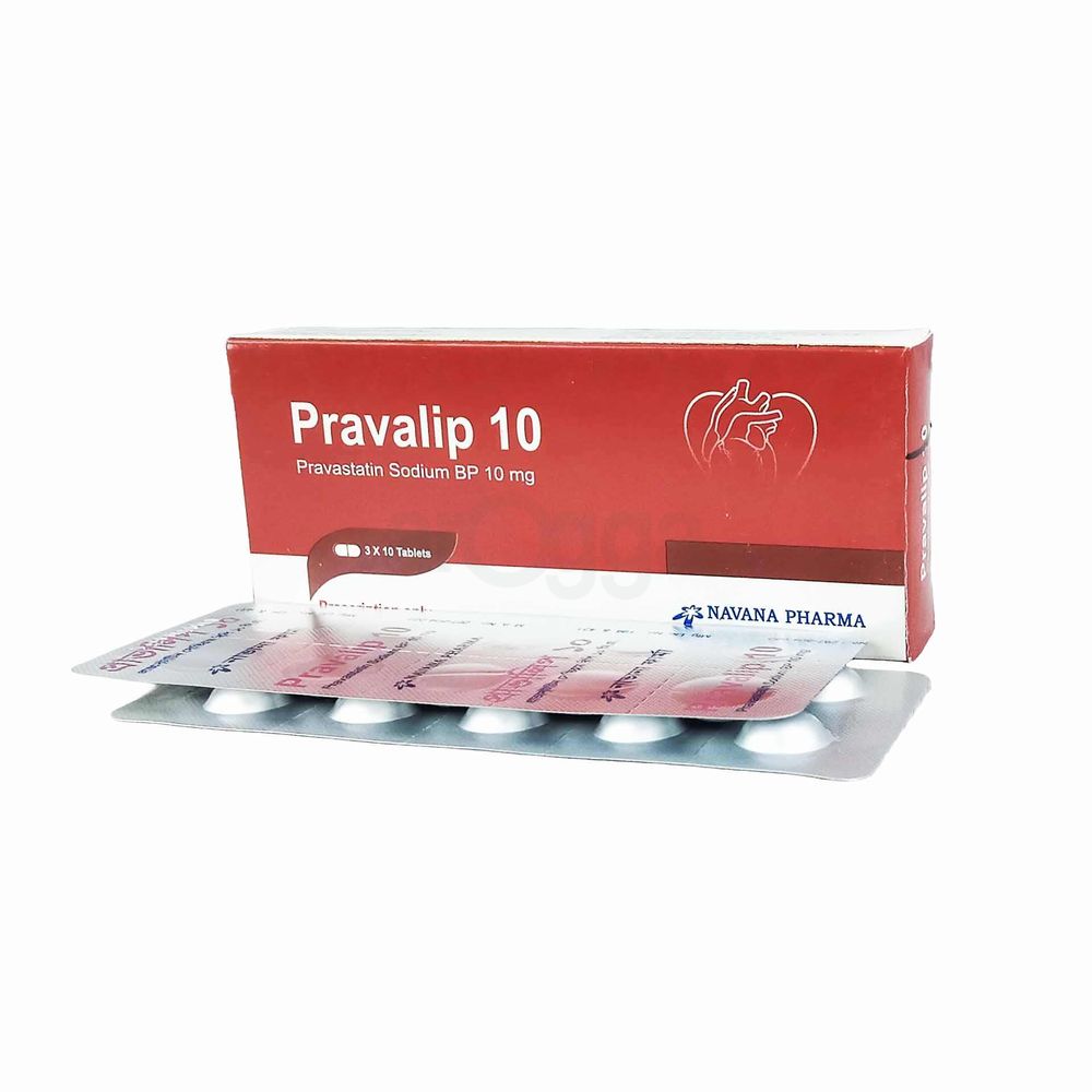 Pravalip 10mg Tablet - Arogga Online Pharmacy