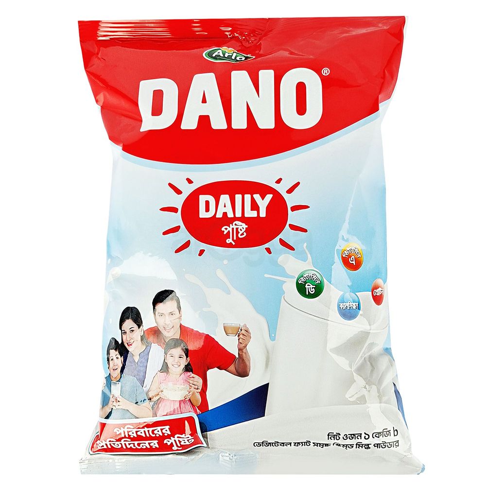 Arla Dano Daily Pushti Milk Powder 1kg - Arogga Ltd