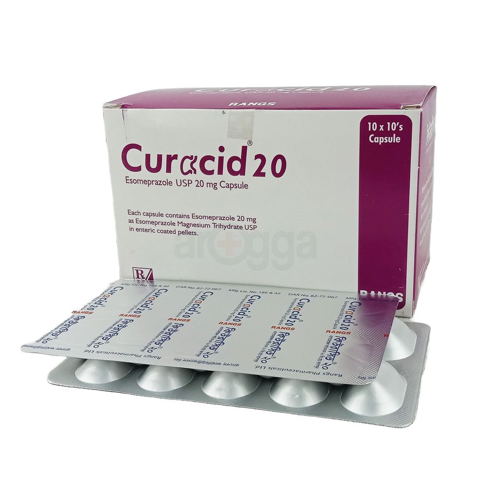 Curacid 20mg Capsule - Arogga Online Pharmacy