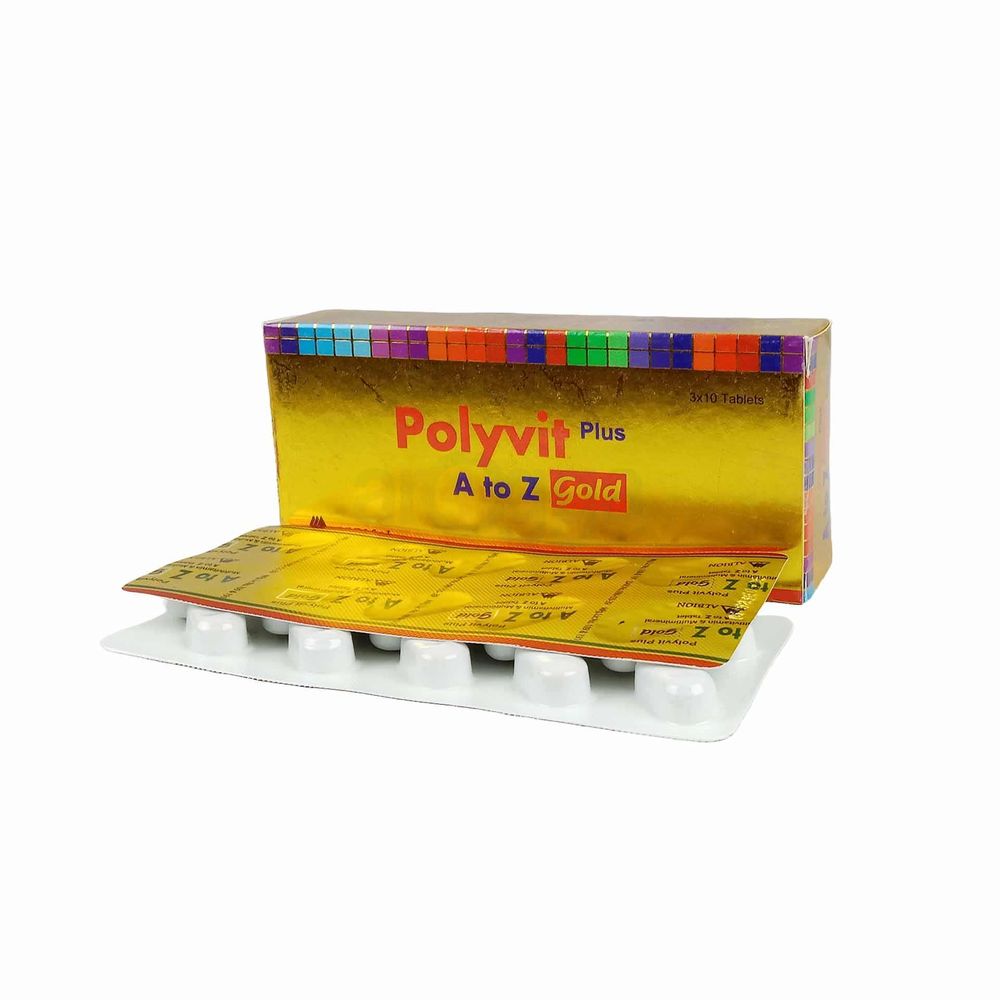 Polyvit Plus Gold(A To Z) Tablet - Arogga Online Pharmacy
