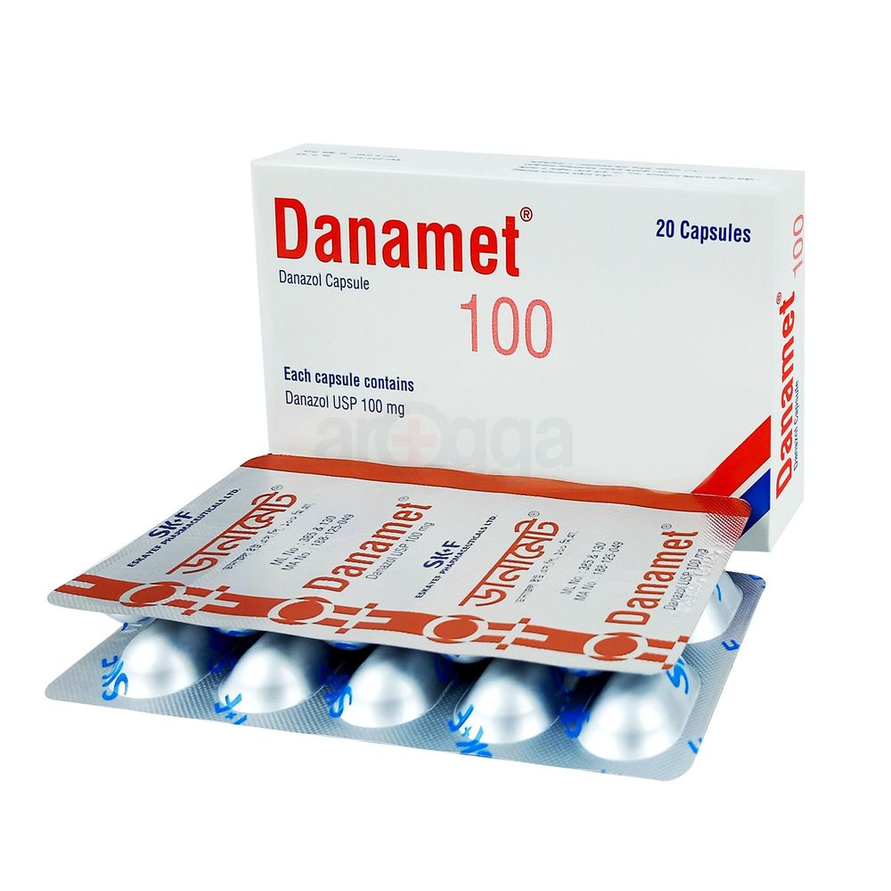 Danamet 100mg Capsule - Arogga Online Pharmacy