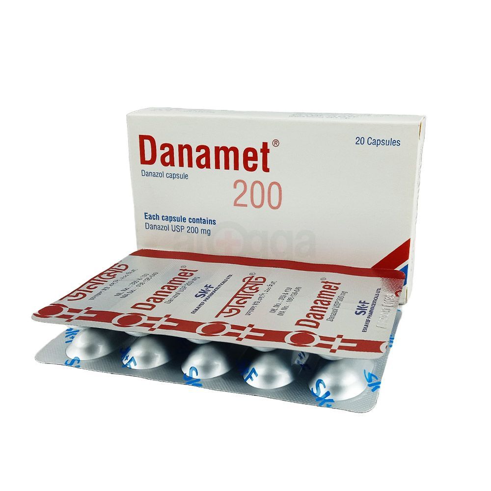 Danamet 200mg Capsule - Arogga Online Pharmacy
