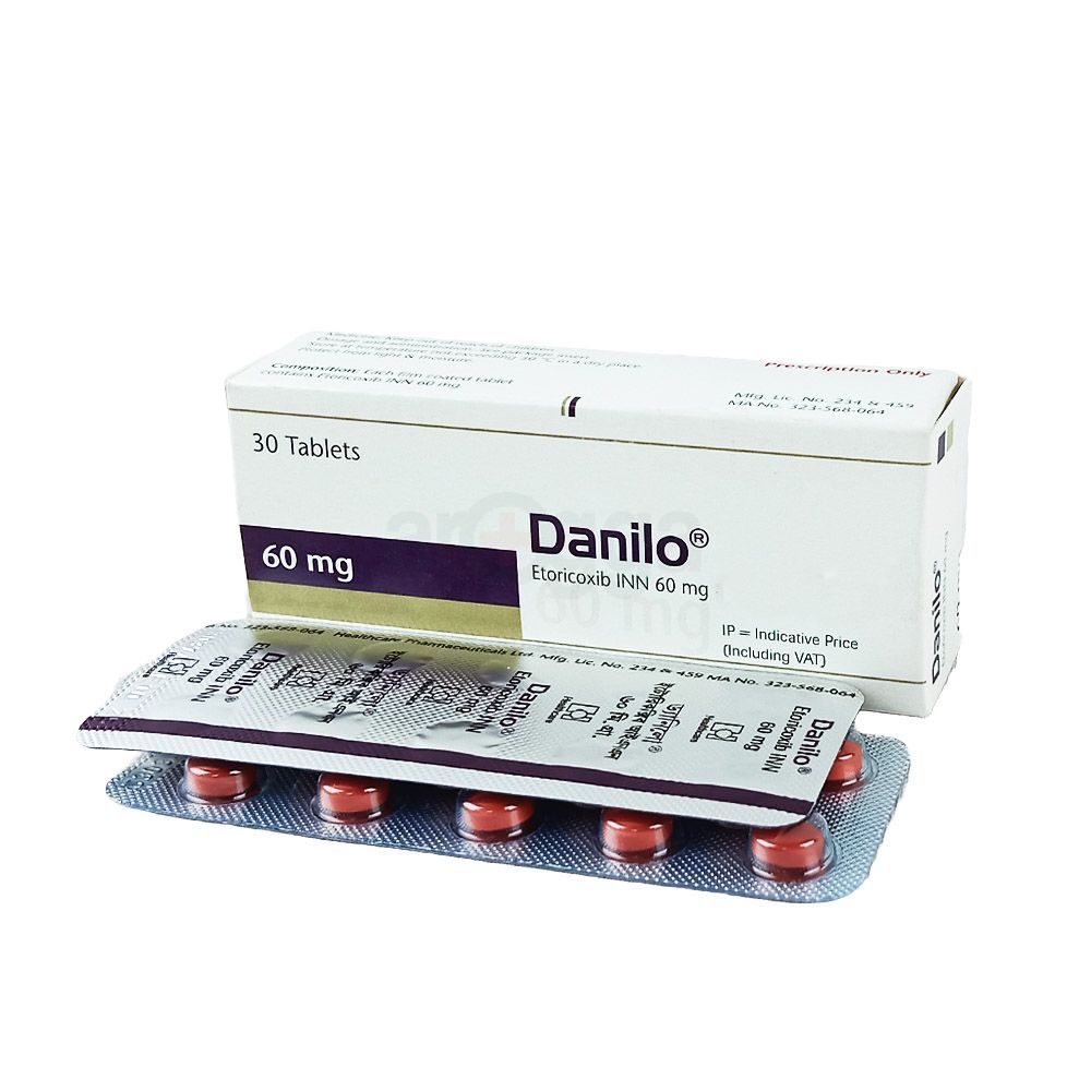 Danilo 60mg Tablet - Arogga Online Pharmacy