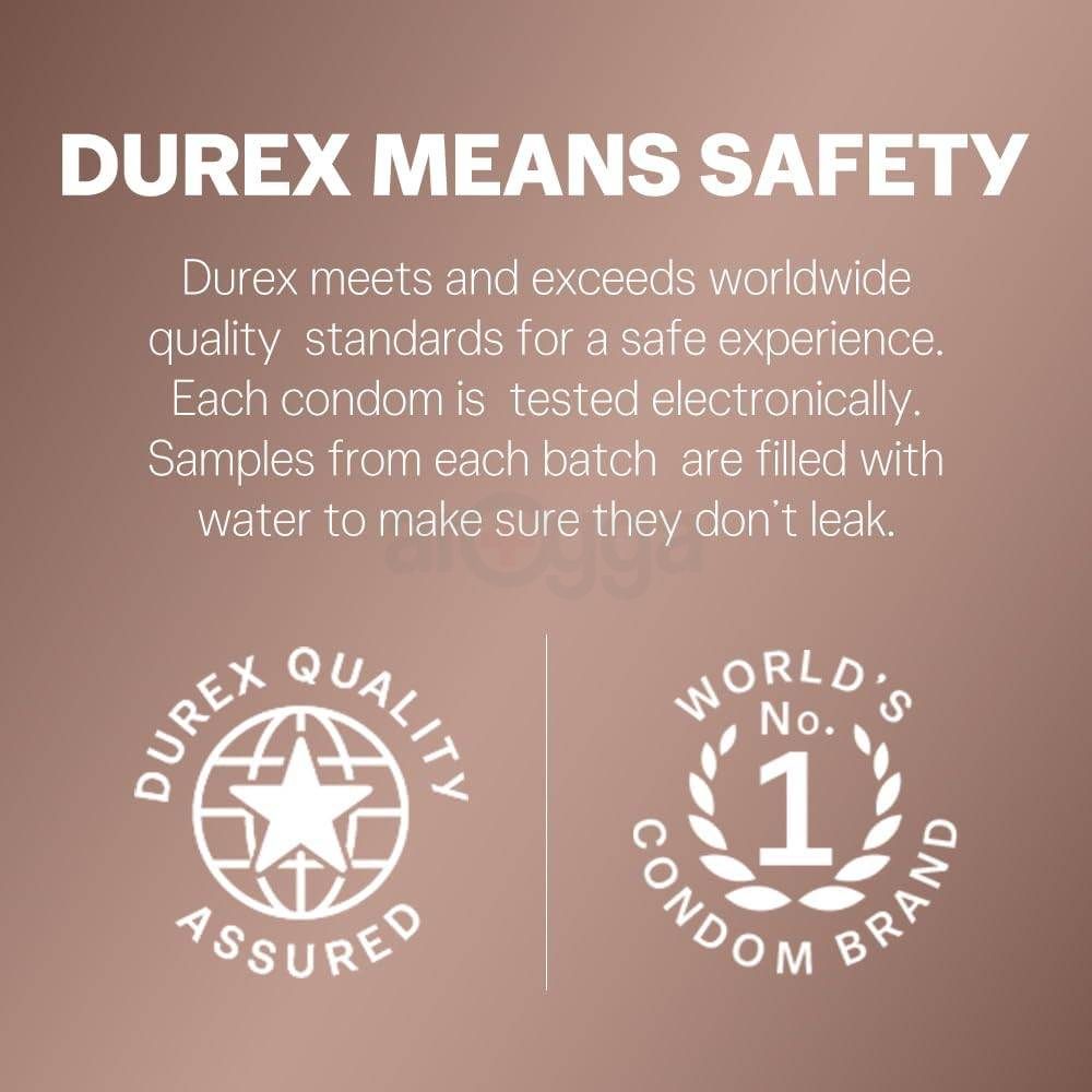 Durex Extra Thin Intense Chocolate Condom 3's Pack - Arogga Online Pharmacy