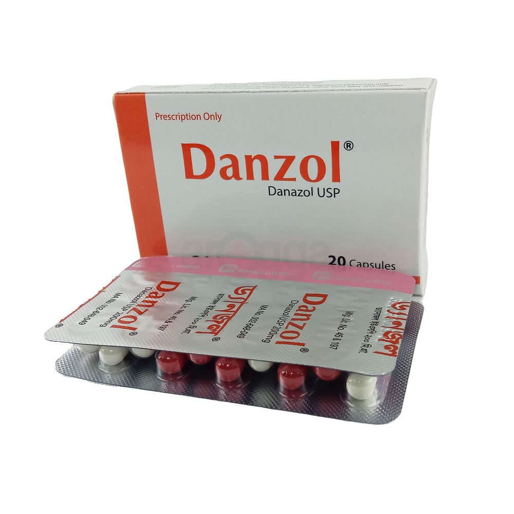 Danzol 200mg Capsule - Arogga Online Pharmacy