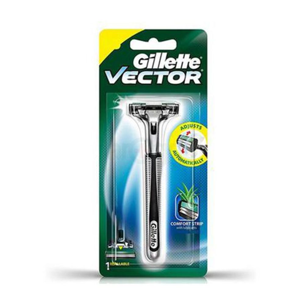 Gillette Vector+ Shaving Razor - Arogga Beauty Store