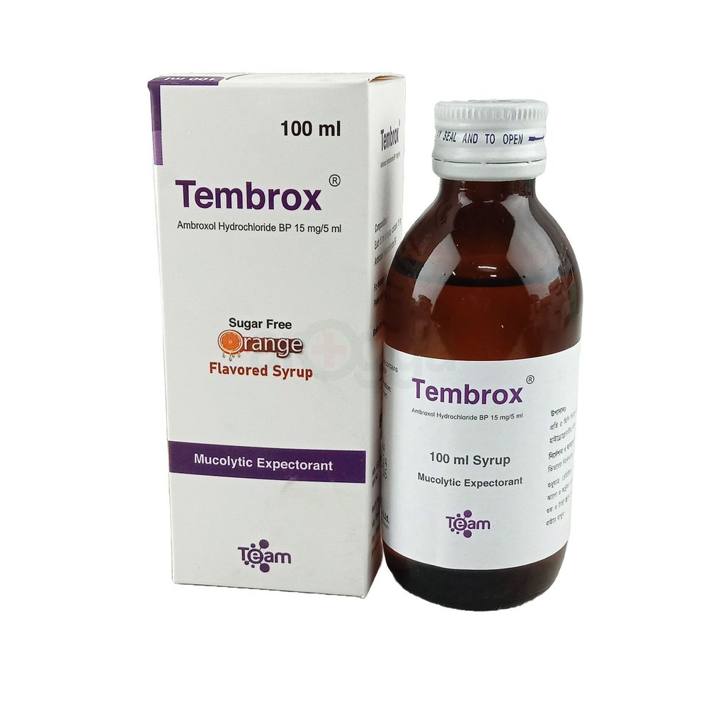 Tembrox 15mg/5ml Syrup - Arogga Online Pharmacy