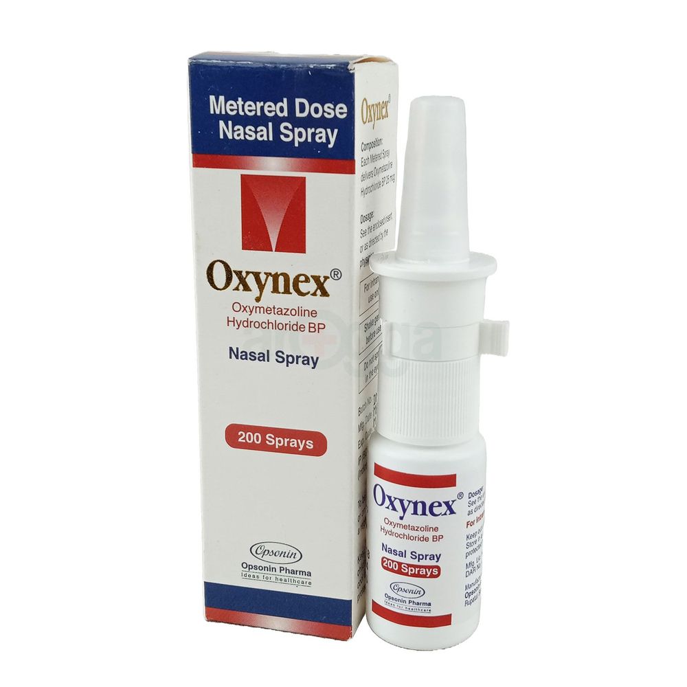 Oxynex 0.05% 0.05% Nasal Spray - Arogga Online Pharmacy