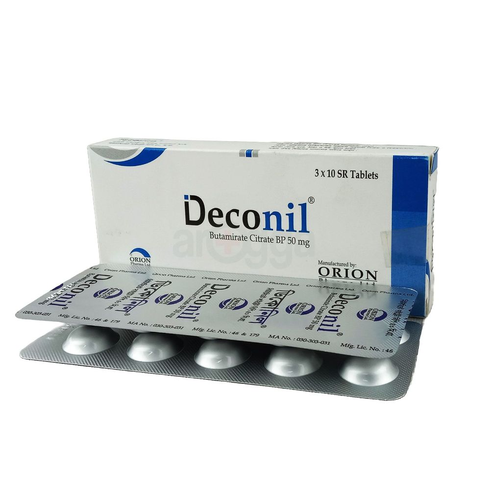 Deconil 50mg Tablet - Arogga Online Pharmacy