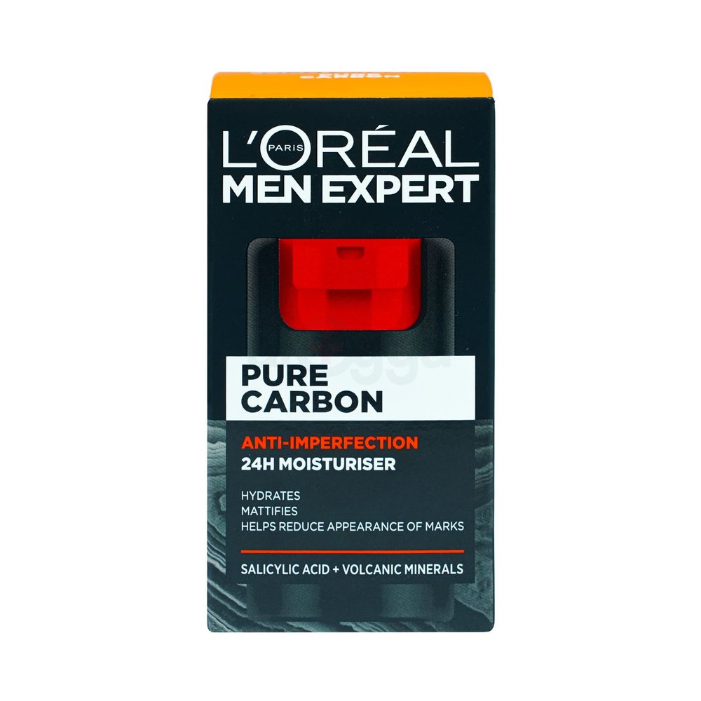 Loreal Paris Men Expert Pure Carbon Anti-Imperfection 24H Moisturiser ...