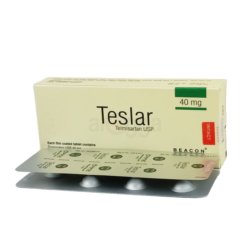 Teslar 40mg Tablet - Arogga Online Pharmacy