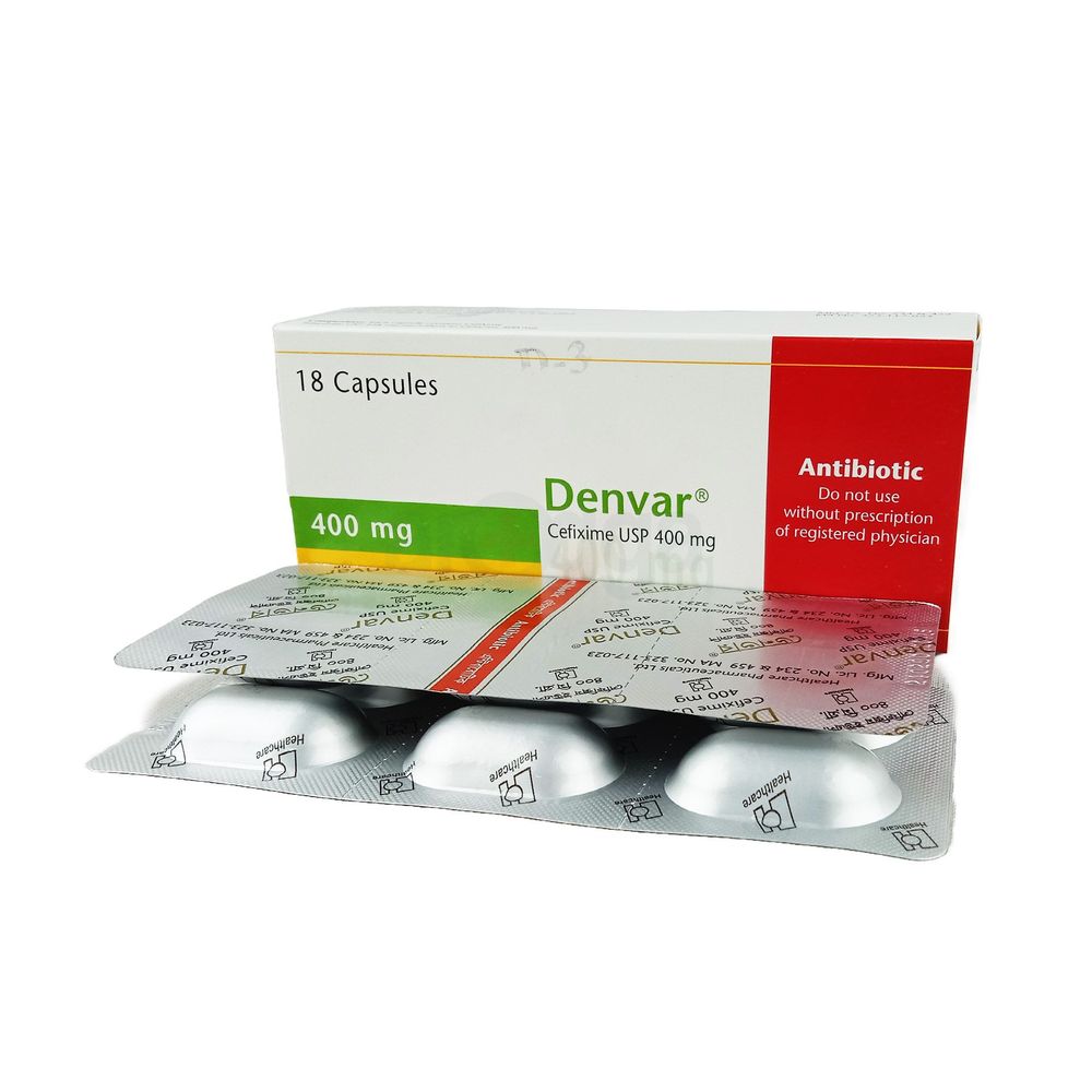Denvar 400mg Capsule - Arogga Online Pharmacy