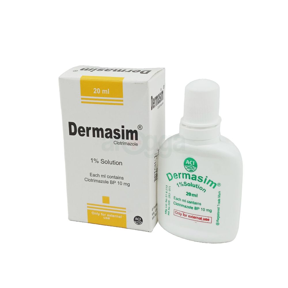 Dermasim Solution 1% Solution - Arogga Online Pharmacy