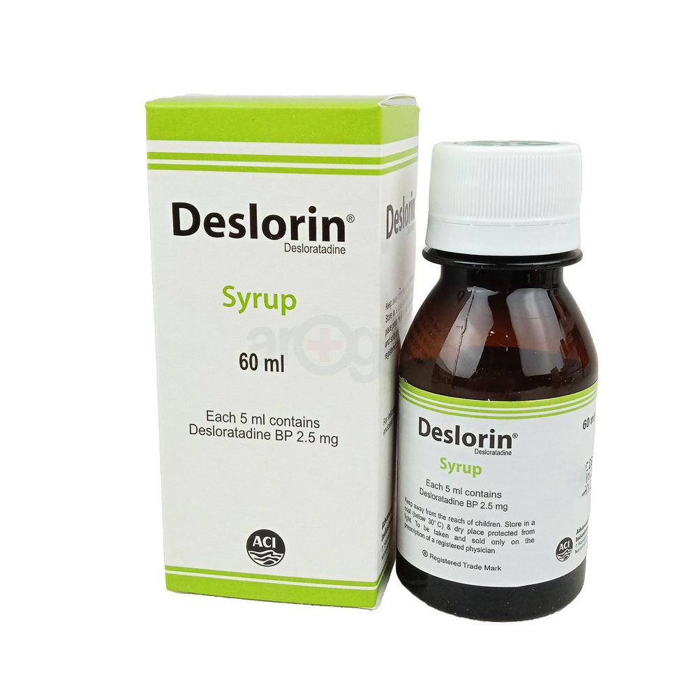 Deslorin 2.5mg/5ml Syrup - Arogga Online Pharmacy